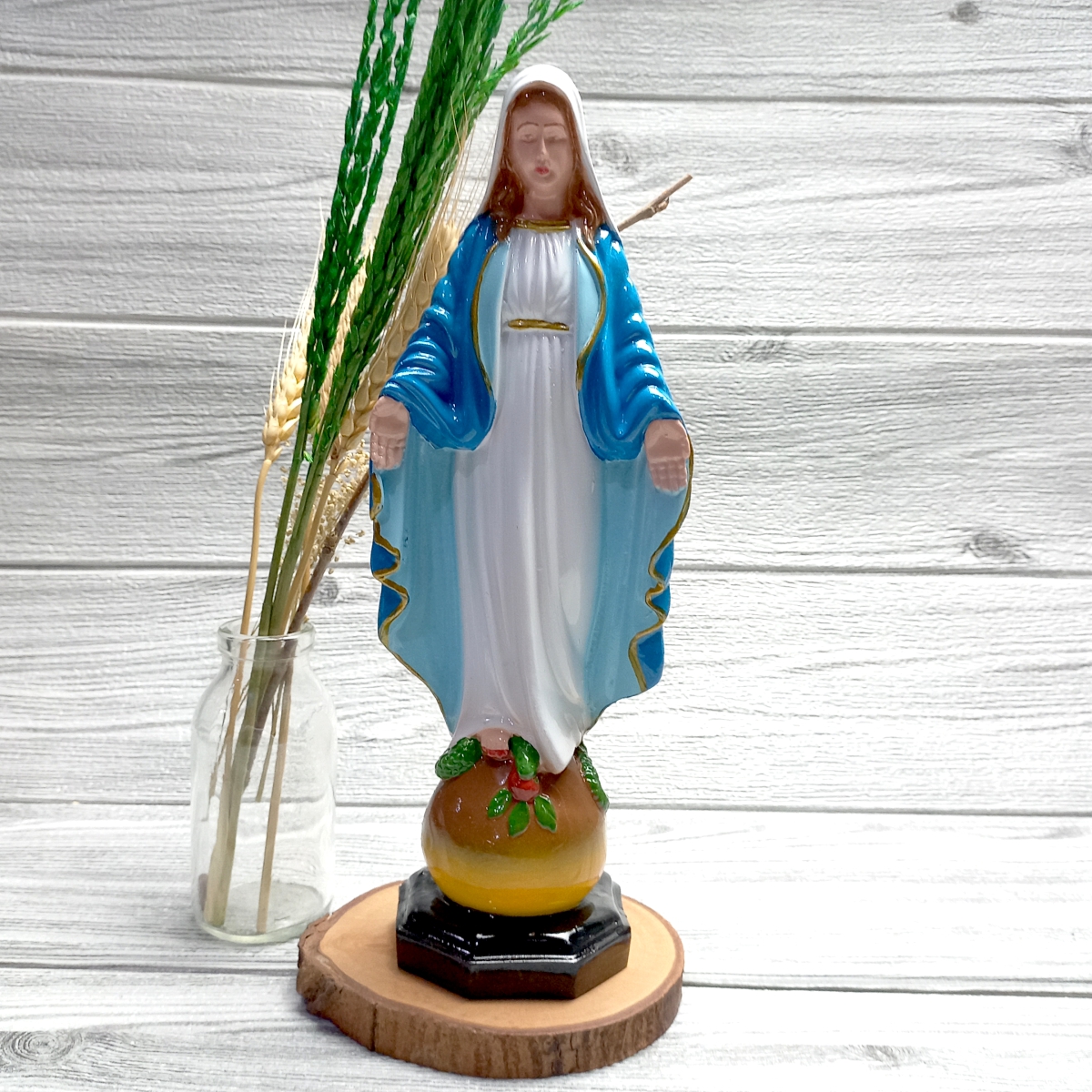 Patung Bunda Maria 25 cm/Patung Maria Tangan Terbuka/Aneka Patung Maria ...