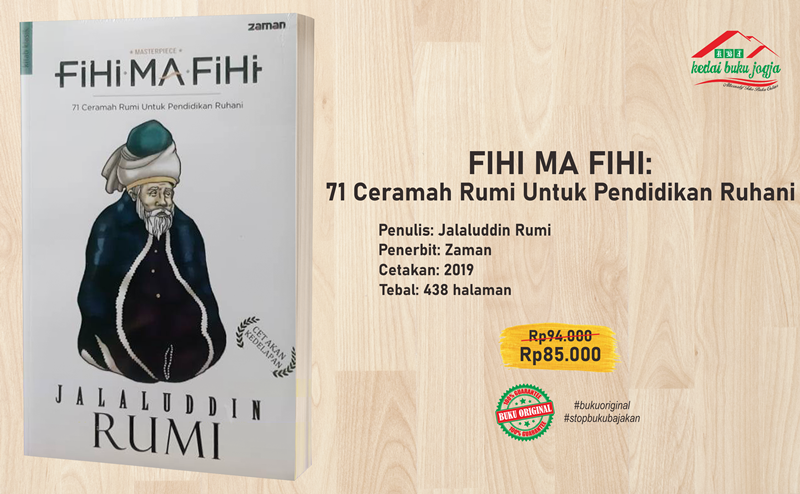 Buku Bestseller FIHI MA FIHI - JALALUDDIN RUMI | Lazada Indonesia