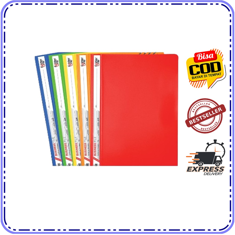 BUSINESS FILE Folder ONE A4 ~o~ BISNIS FOLIO MAP SNEL PLASTIK Penyimpan ...