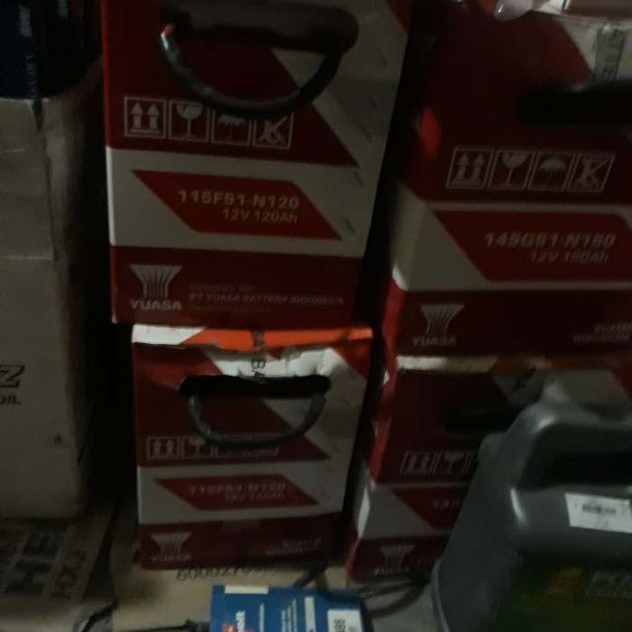 Accu aki n120 yuasa 12v 120ah | Lazada Indonesia