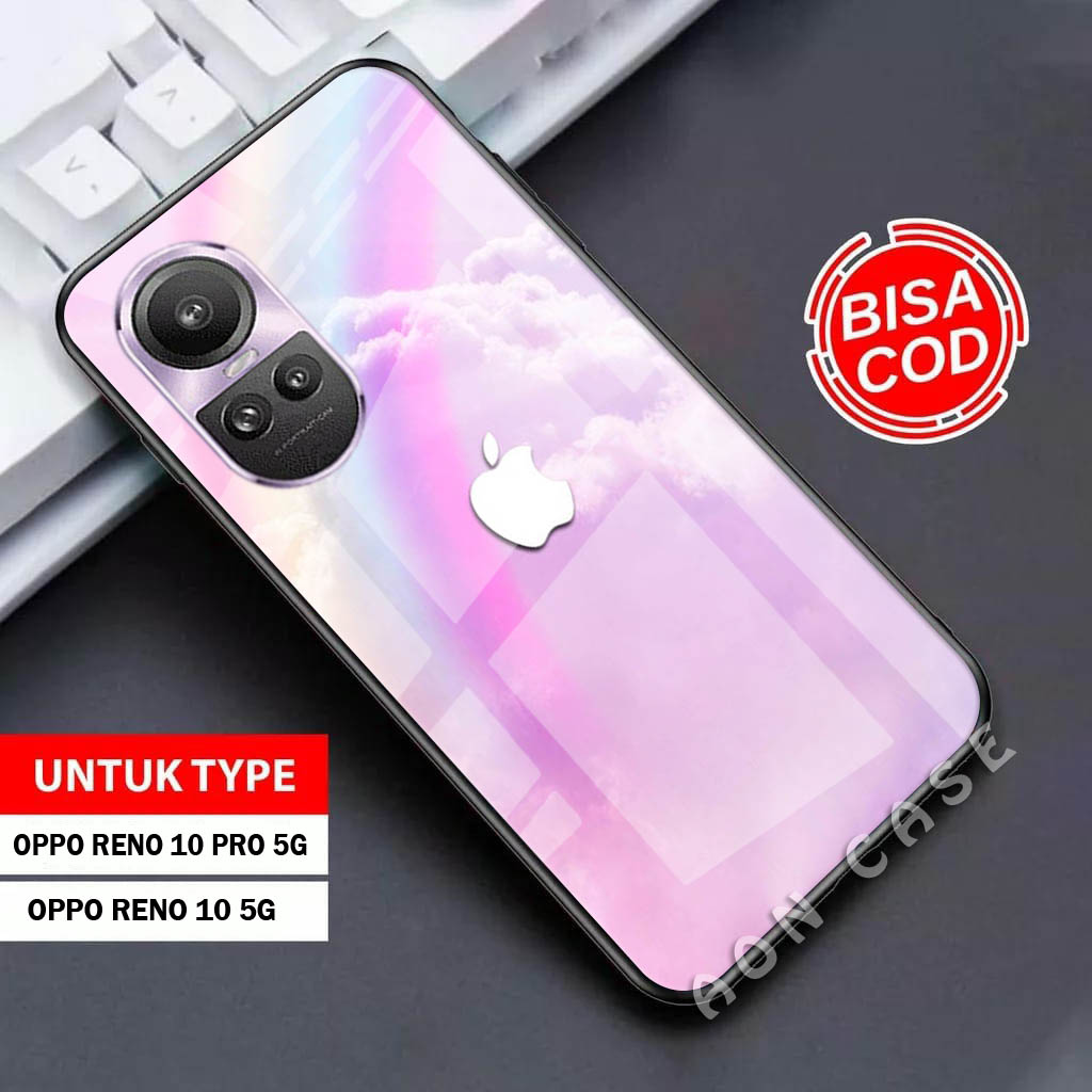 OPPO RENO 10 PRO 5G/RENO 10 5G - Softcase Glass Kaca - Casing Handphone ...