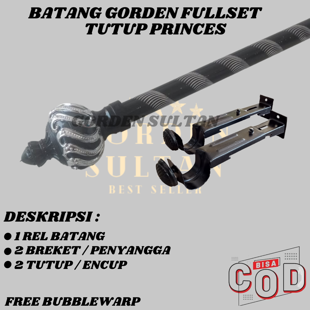 NEW MODEL BATANG GORDEN FULLSET CUP PRINCES UKURAN 30-50-100-150-200-250 CM | Lazada Indonesia