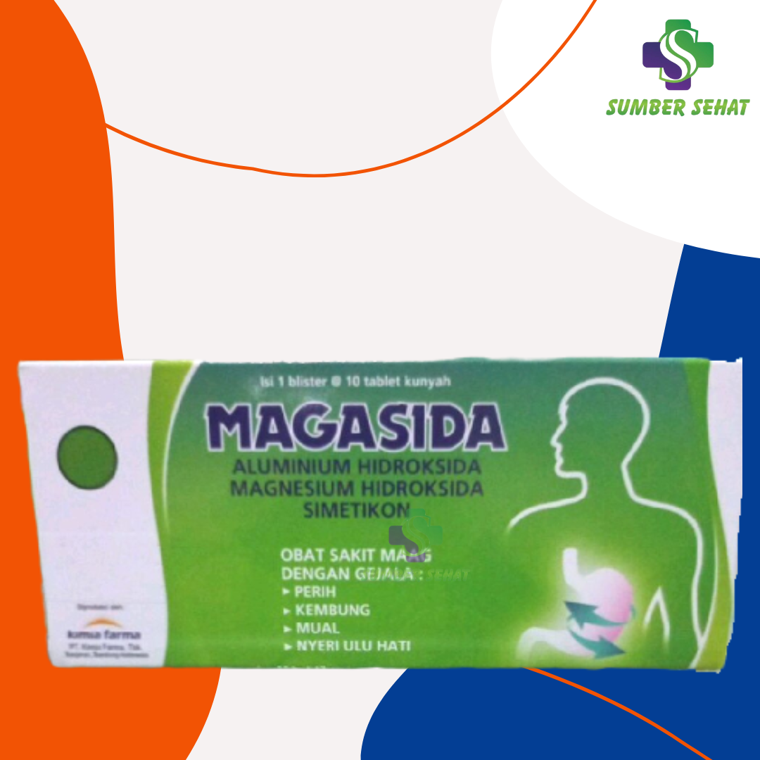MAGASIDA CHEWABLE STRIP 10 TABLET | Lazada Indonesia