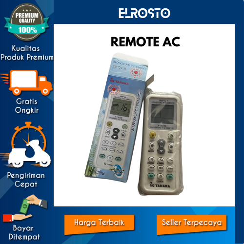 Remote AC universal multi k1028e ORI | Lazada Indonesia