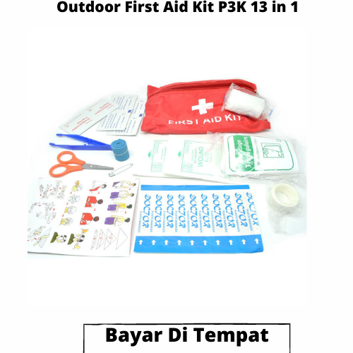 Outdoor First Aid Kit P3K 13 in 1 - SW5002 / Alat Pertolongan Pertama ...