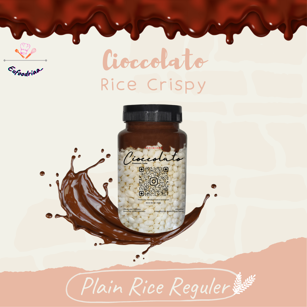 CRUNCHY CHOCO JAR RICE CRISPY PUTIH REGULER Jajanan Snack Camilan ...