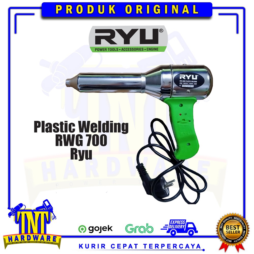 MESIN LAS PIPA PVC RYU RWG 700 RWG700 LAS PLASTIK HEAT GUN 700 W ...