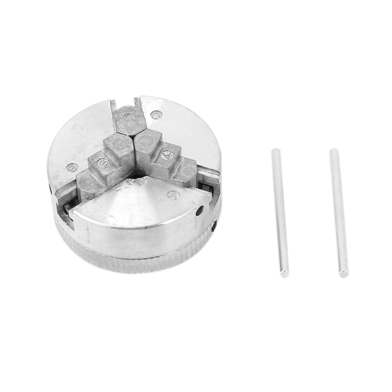 Z011 Lathe Chuck Mini Drill Chuck Zinc Alloy Three Jaw Chuck Clamp ...