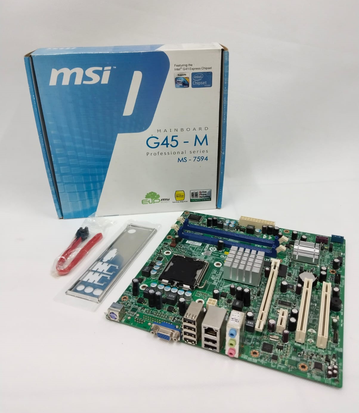 MOTHERBOARD MSI G45M MS-7594 SOKET 775 | Lazada Indonesia