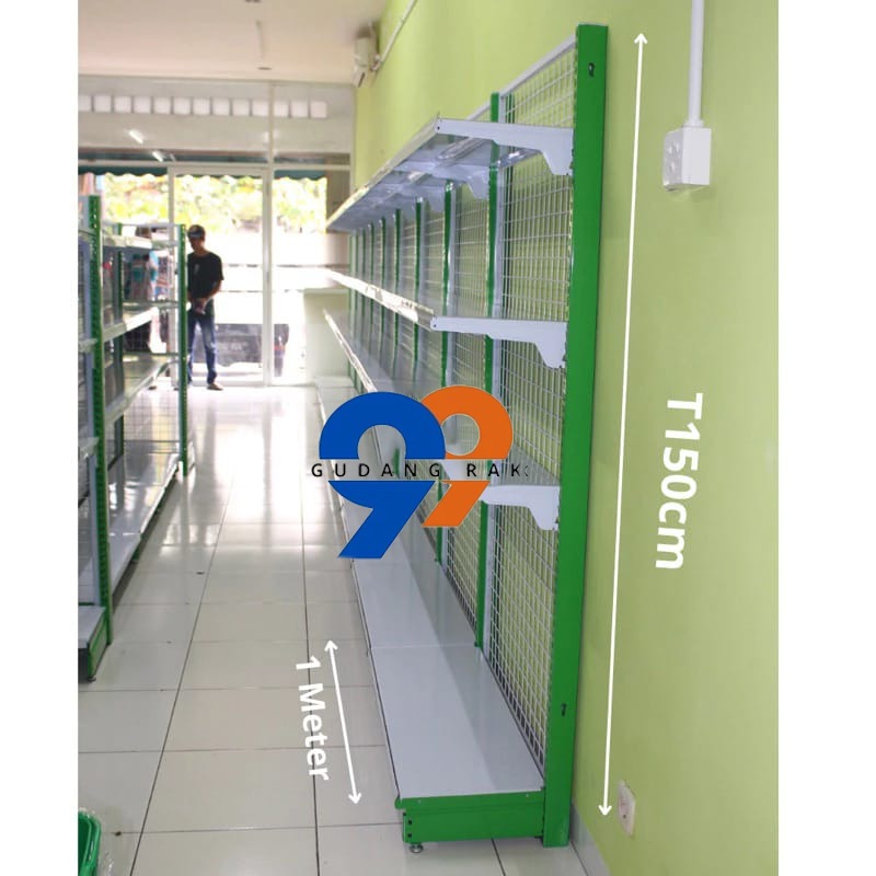 Rak single varian Tinggi 120 150 170 bisa reques warna sesuai keinginan ...