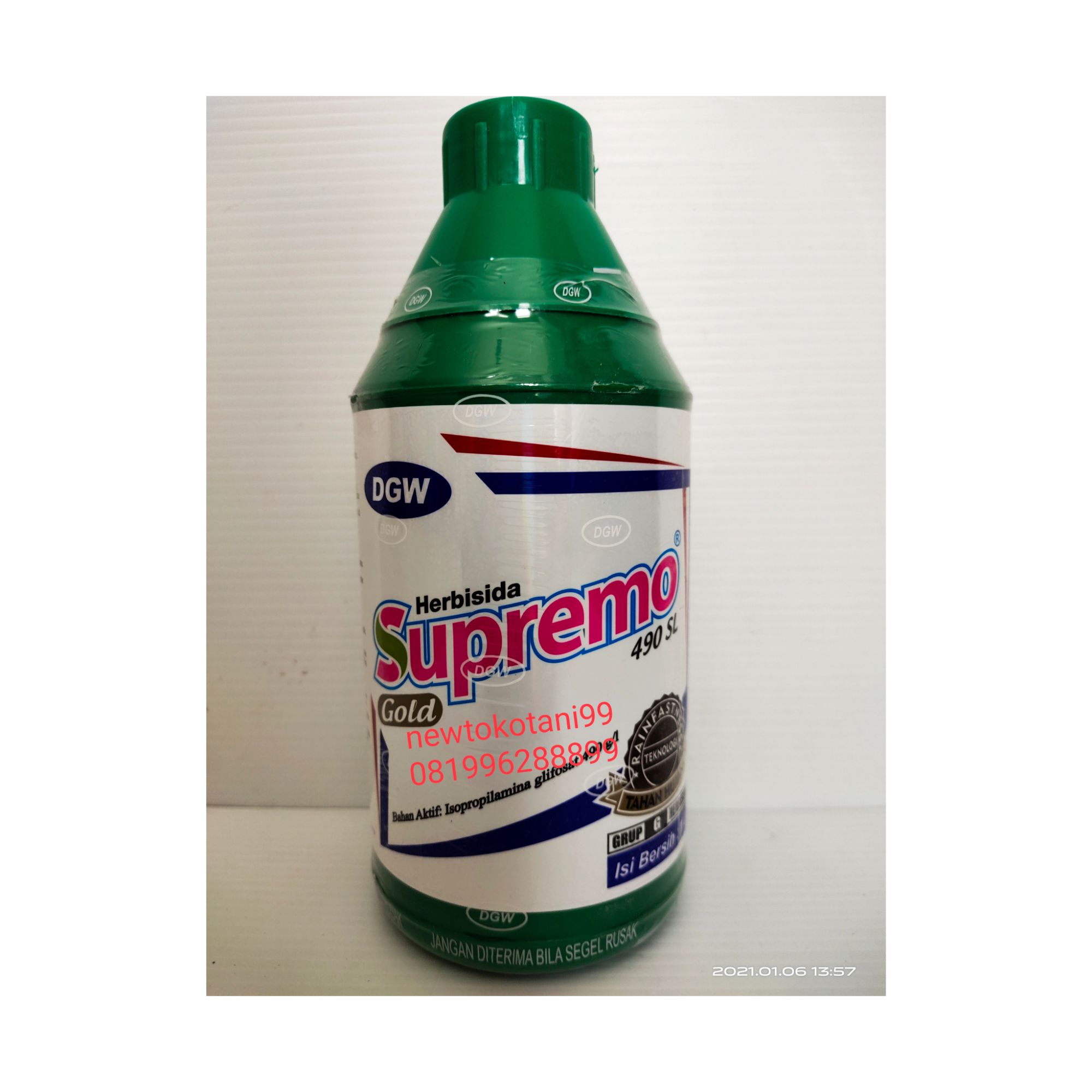 Herbisida SUPREMO GOLD 490 SL 1 liter basmi rumput alang alang sampai ...