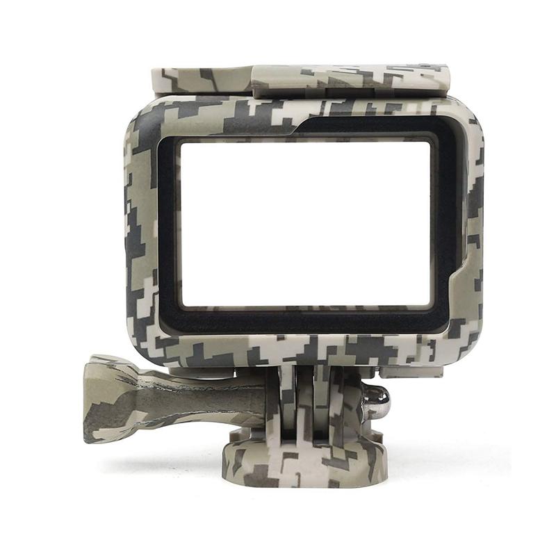 Shoot Camouflage Gray Protective Frame Mount Stand Housing Case for ...