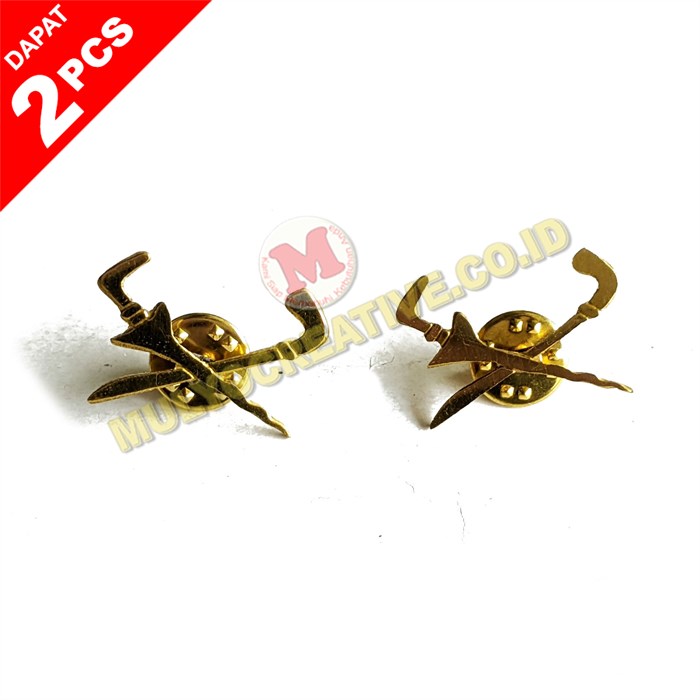 Pin Bros Keris Jas Atau Peci Pin Model Keris Bros Pin Bentuk Keris ...