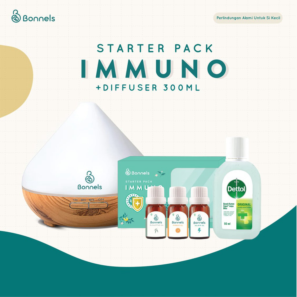 Starter Pack Immuno x Diffuser 300ml | Lazada Indonesia