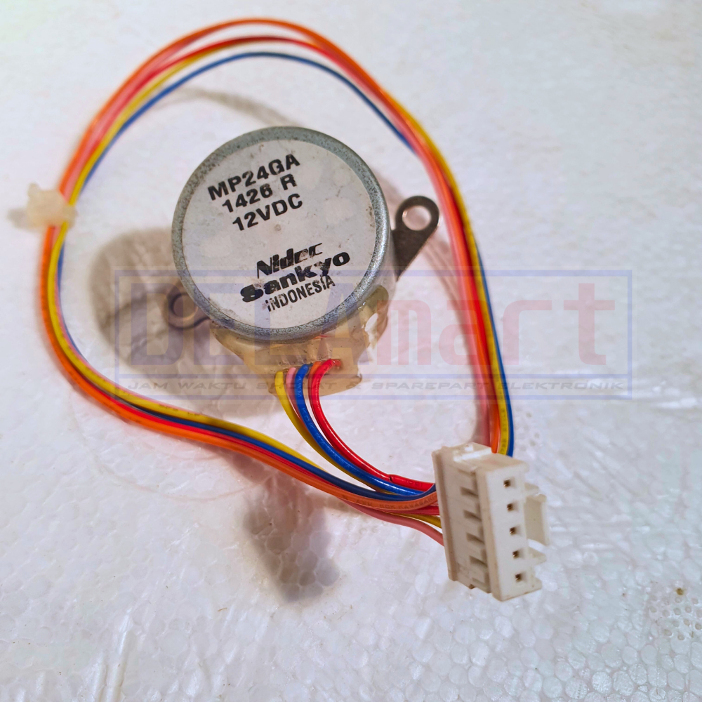 MP24GA 12V Stepping Motor Geared Motor Stepper 5 pin MP24 Nidec Sankyo ...