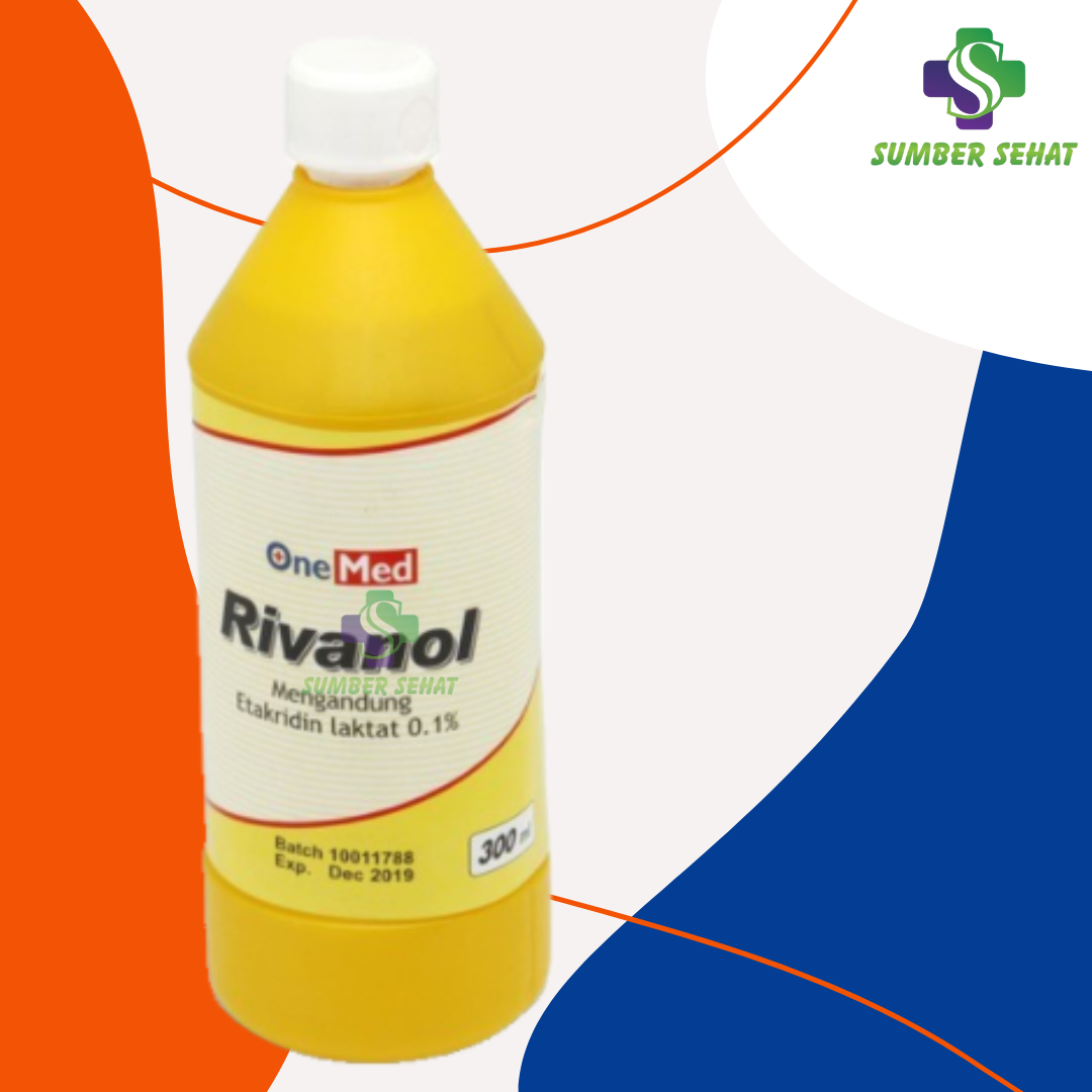 RIVANOL 0,1% ONEMED 300 ML | Lazada Indonesia
