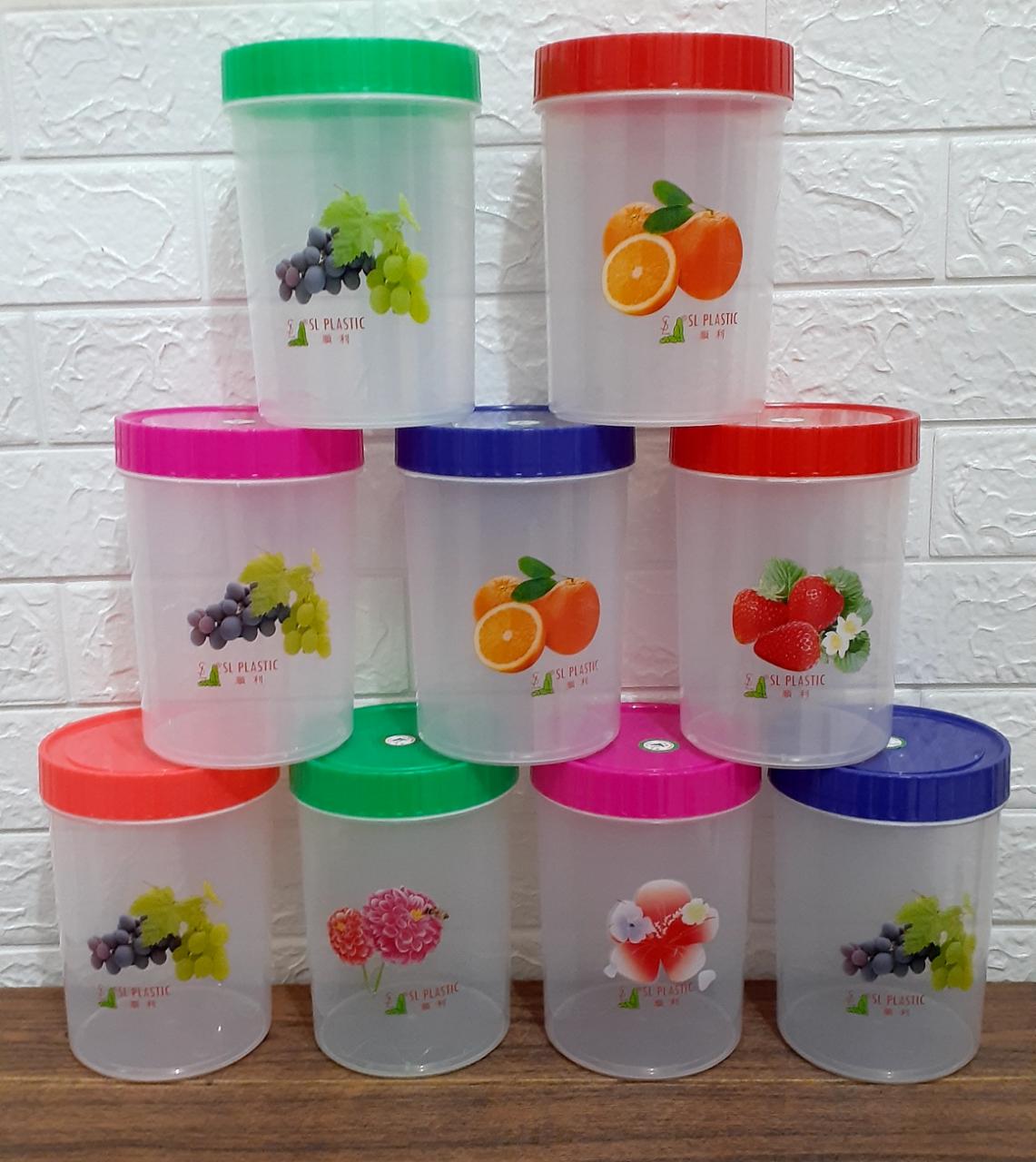 6 Pcs Toples Plastik Bermotif Tutup Ulir ( Putar ) | Lazada Indonesia