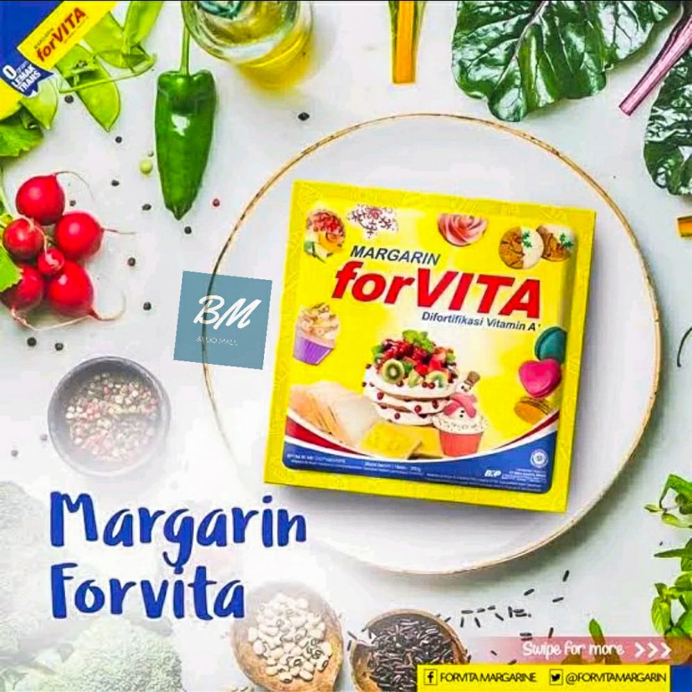 Forvita Margarin Serbaguna 200 Gr | Lazada Indonesia
