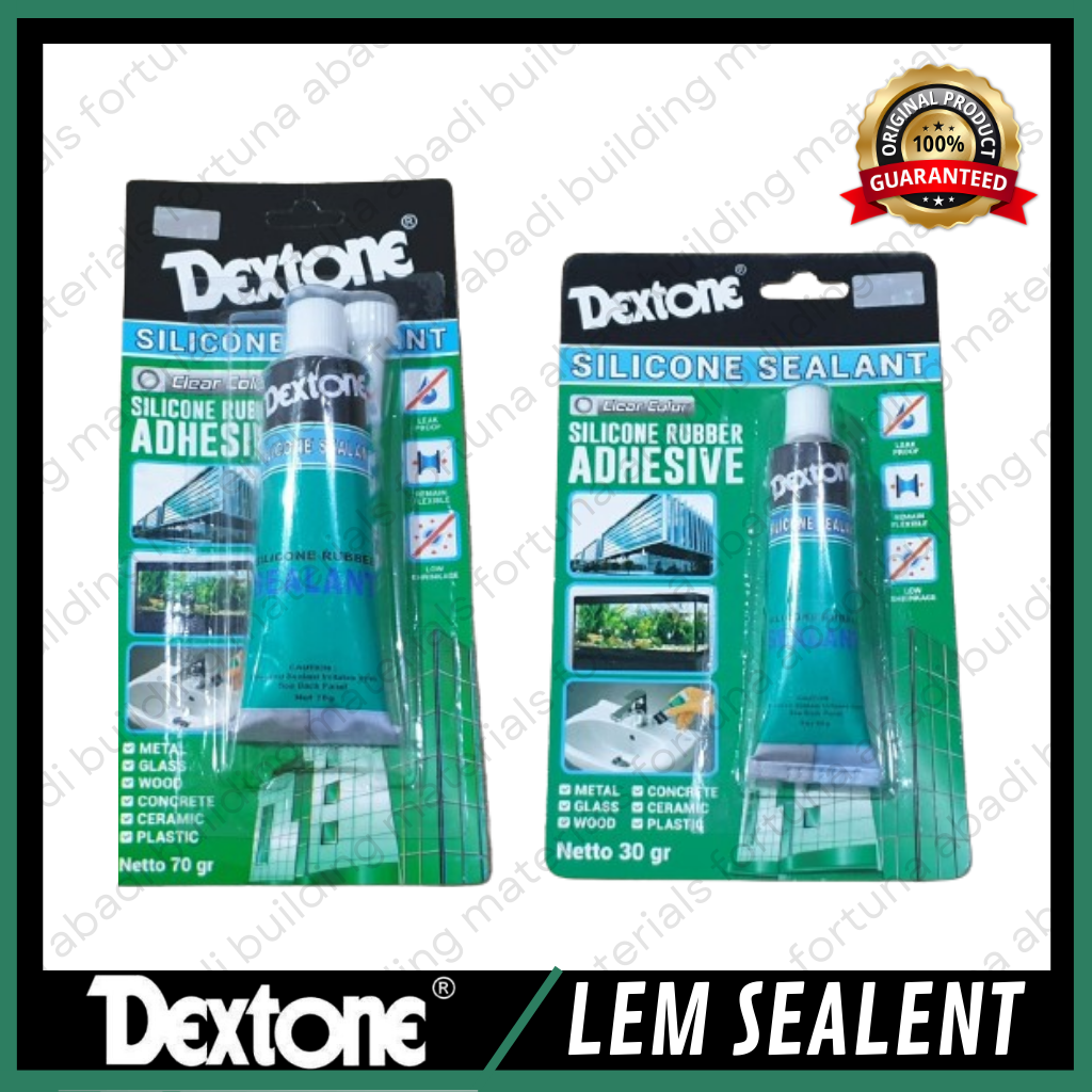 Lem Sealant Merk Dextone Ukuran #70gr #30gr Lem Kaca | Lazada Indonesia