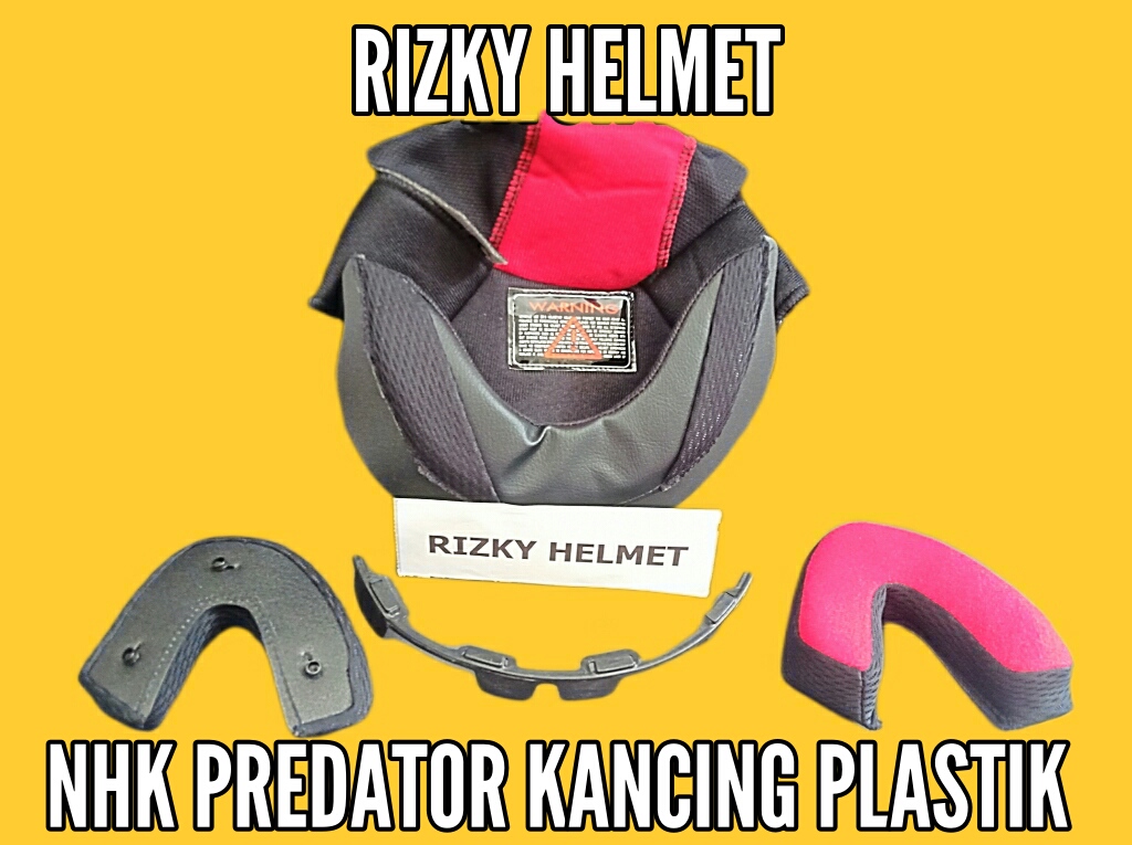 Busa helm nhk predator kancing plastik, Busa Helm NHK PREDATOR Plastik ...