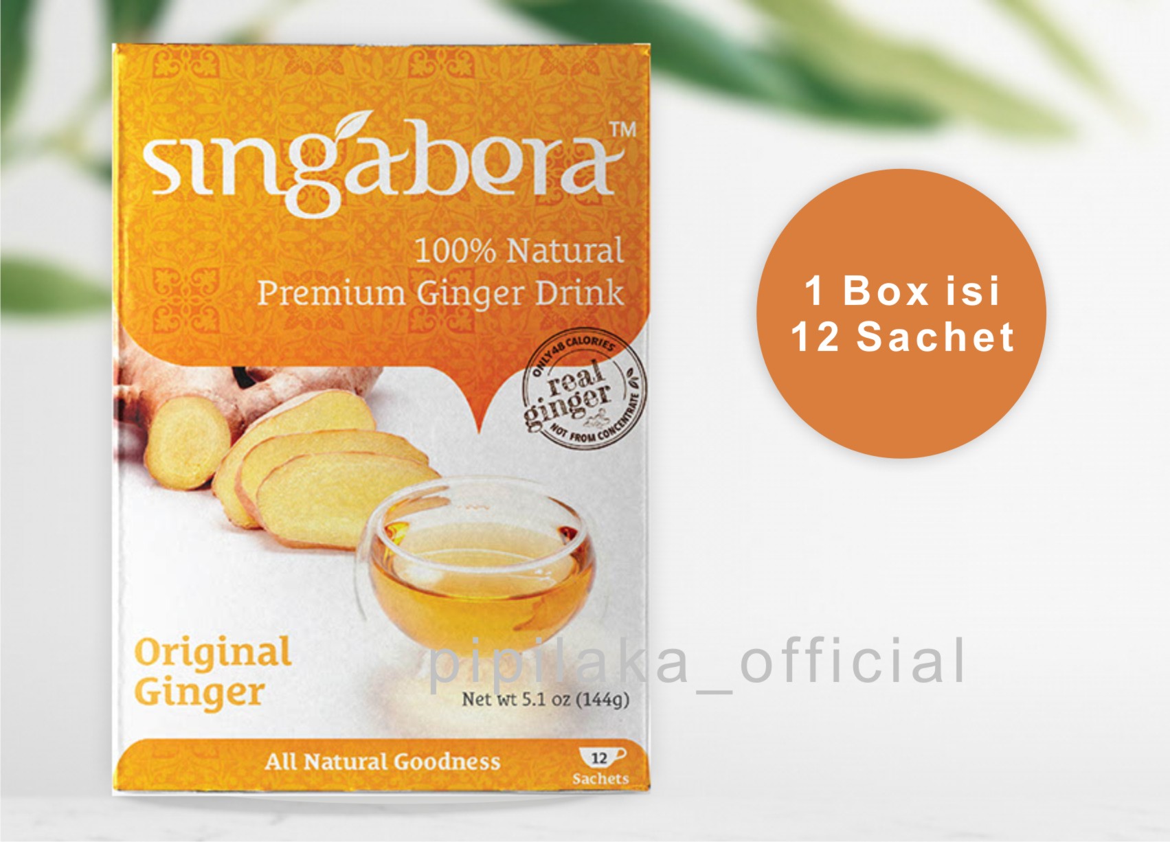 Singabera Original Ginger Drink / Minuman Jahe Asli Premium isi 12 ...