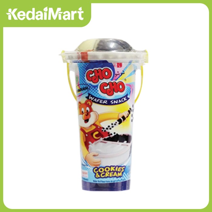 Cho Cho Wafer Snack Cookies & Cream 33 Gram | Lazada Indonesia
