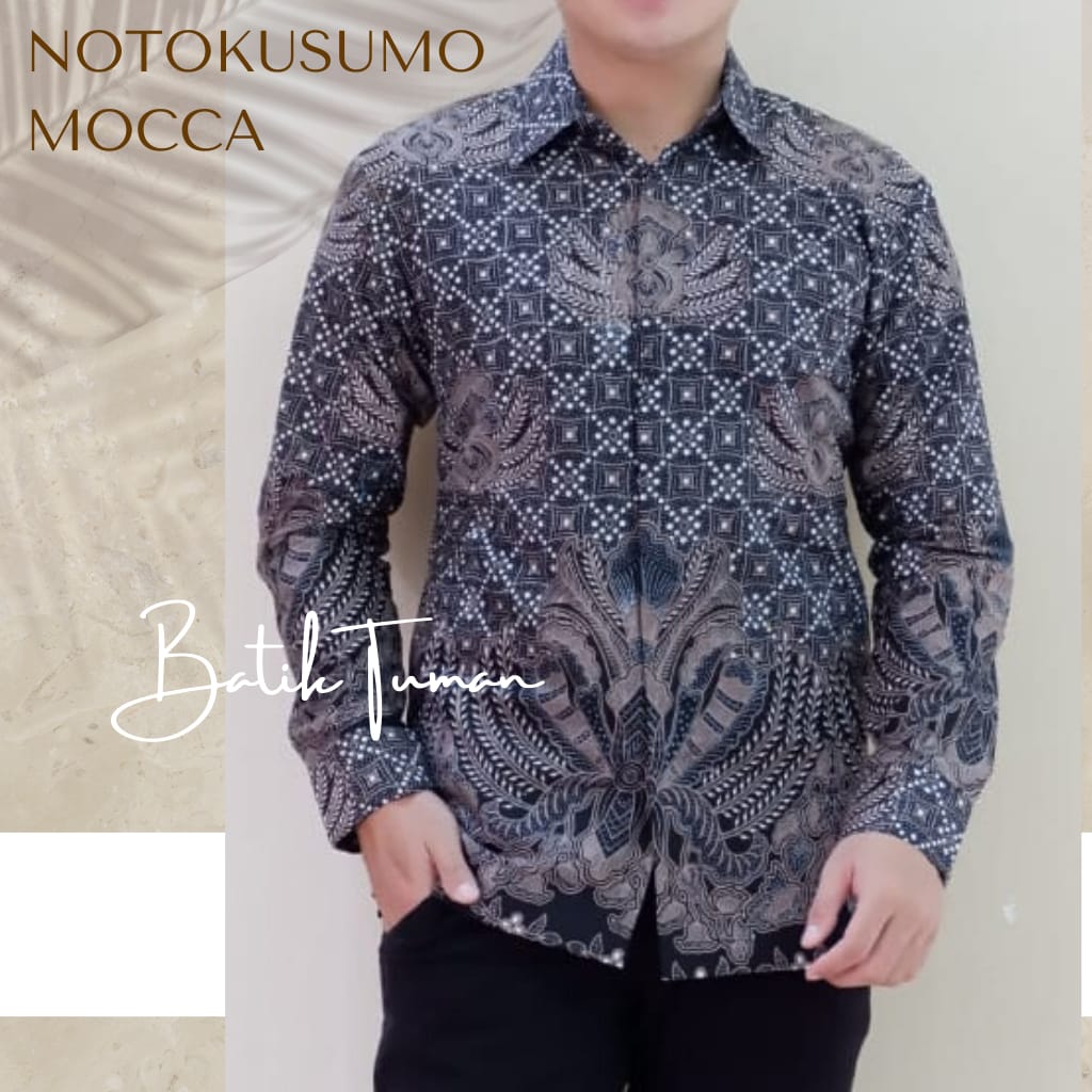 Batik pria terbaru 2022 / kemeja batik pria terlaris NOTOKUSUMO MOCCA ... Batik pria terbaru 2022 / kemeja batik pria terlaris NOTOKUSUMO MOCCA ...