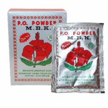 [ Sachet ] MBK Powder Super Silver Abu | Lazada Indonesia