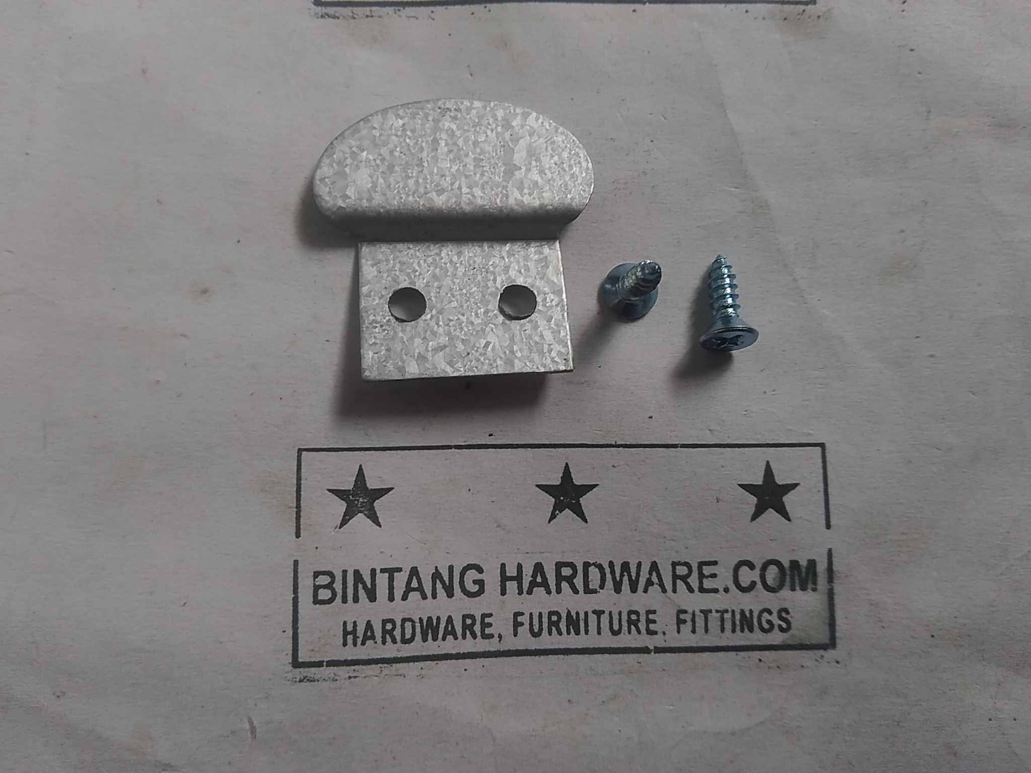 10 Pcs Plat Z S Jepit Kaca Set Sekrup Klem Siku Besi Penjepit Penahan ...