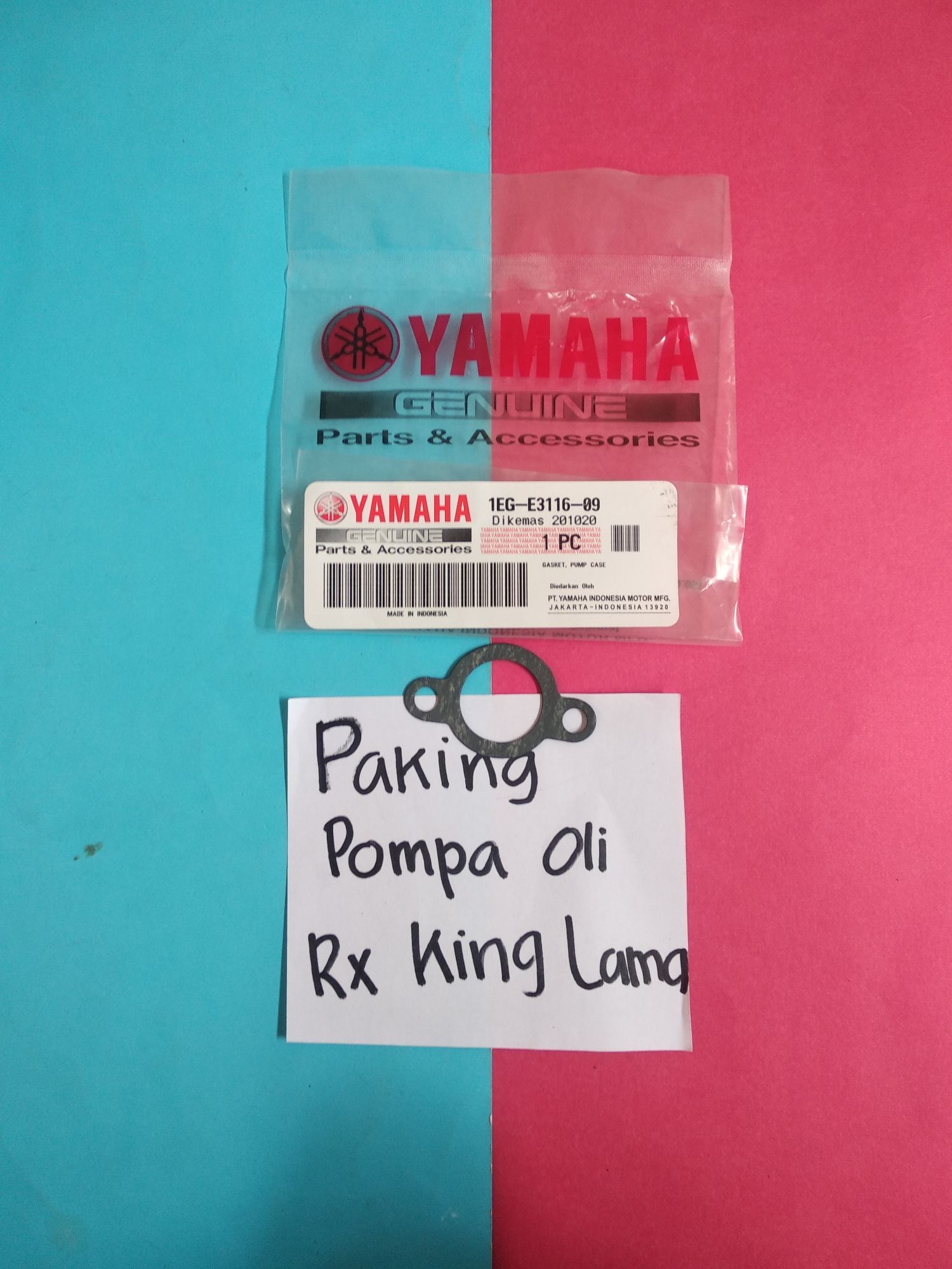 PACKING POMPA OLI SAMPING RX KING LAMA ORIGINAL YAMAHA | Lazada Indonesia