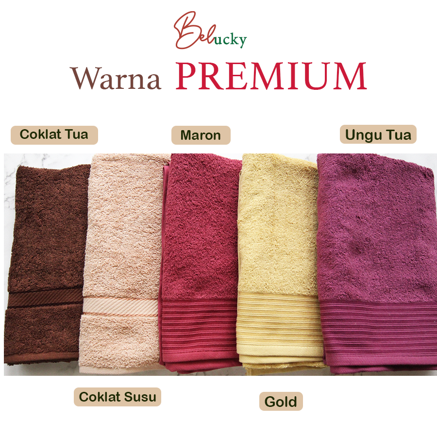 Handuk Mandi Bordir Premium Custom Request Nama Hotel Jumbo Seserahan ...