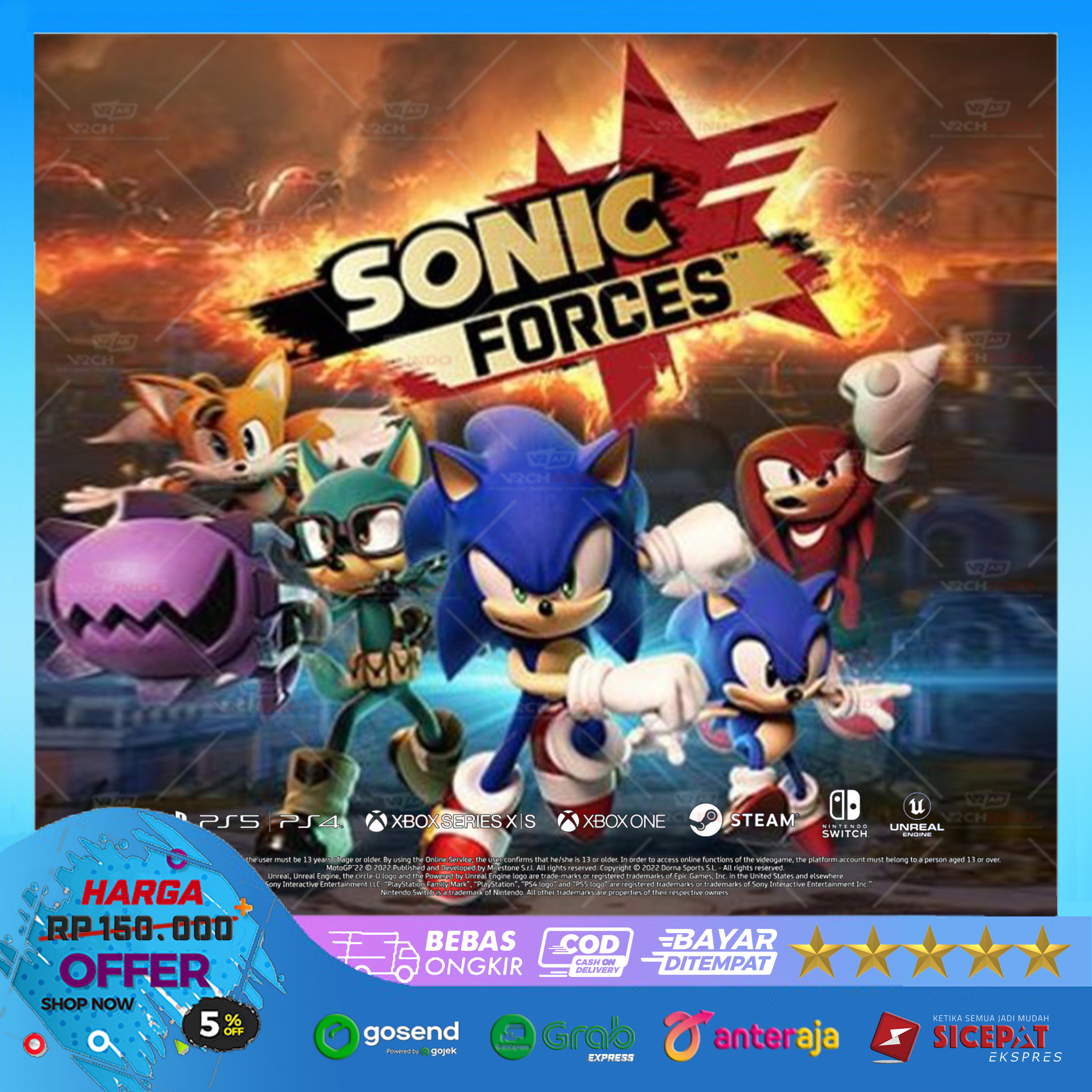 Sonic Forces - Game for PC / Laptop | Lazada Indonesia
