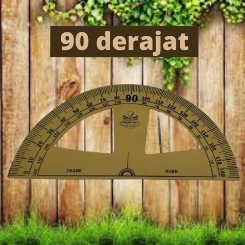 Alat Tulis/Busur Kayu 90 Derajat mursh | Lazada Indonesia