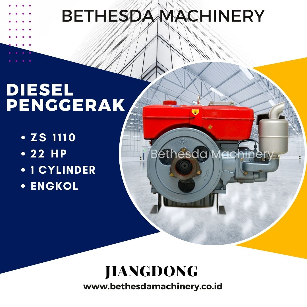 Mesin penggerak 22 Hp Jiangdong diesel penggerak hopper ZS 1110 ...