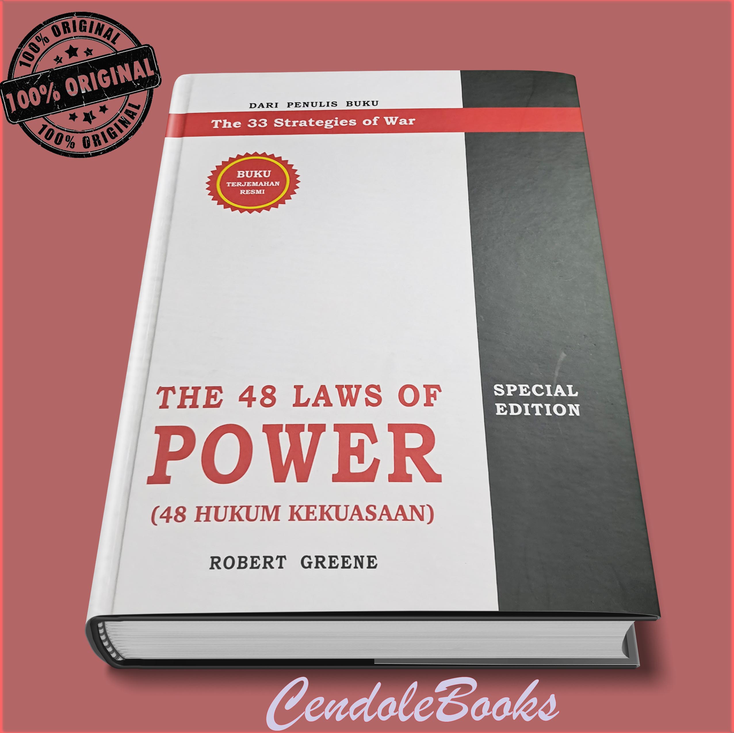 Buku The 48 Laws of Power Edisi Spesial Hard Cover - Robert Greene ...