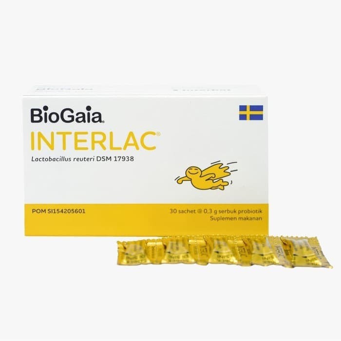 Interlac Probiotik Mini Pack - 30 Sachet | Lazada Indonesia