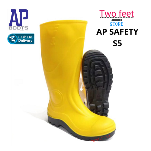 AP Boots Safety S5 - Sepatu Safety AP Boots Safety S5 Kuning Size 39-46 ...