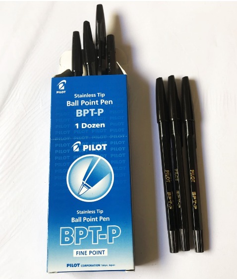 pulpen pilot 1dosin/ pulpen hitam pilot bptp | Lazada Indonesia