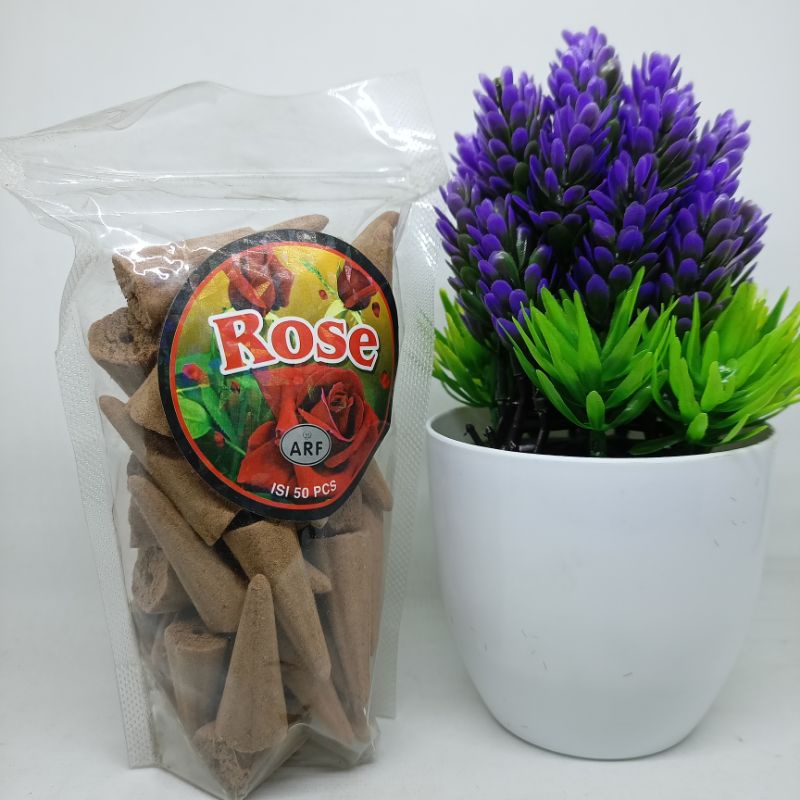 dupa kerucut aroma rose pengharum ruangan gahru gaharu buhur bukhur ...