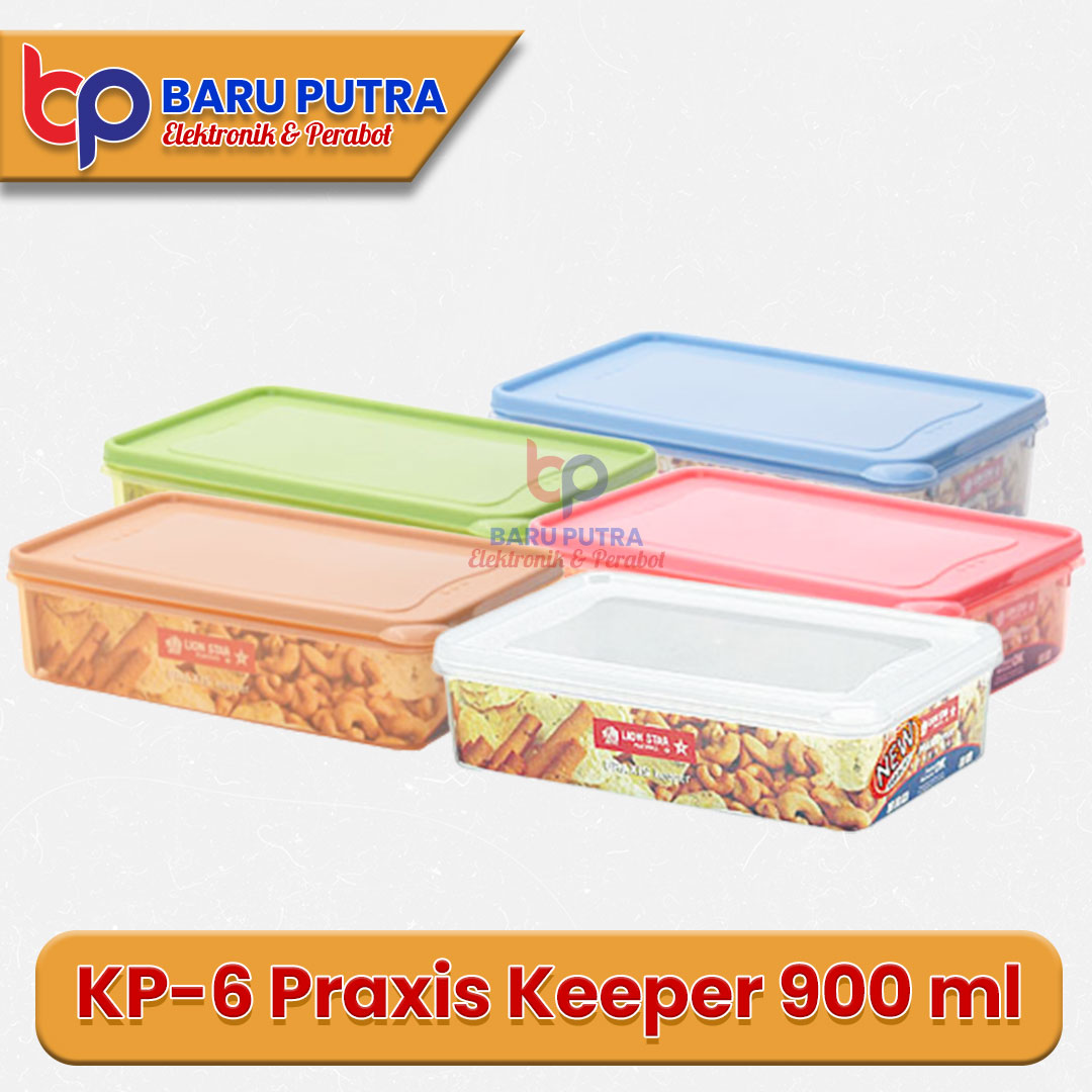 Sealware Praxis Keeper 100 KP-6 (900 ml) Kotak Lion Star | Lazada Indonesia