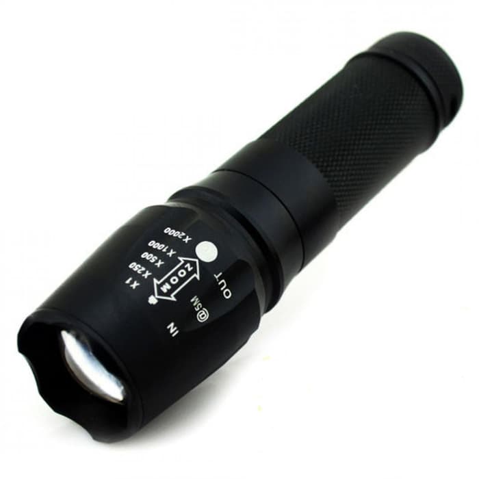 Senter LED 5000 Lumens - ZOOM - BESI - SANGAT TERANG - MURAH | Lazada ...
