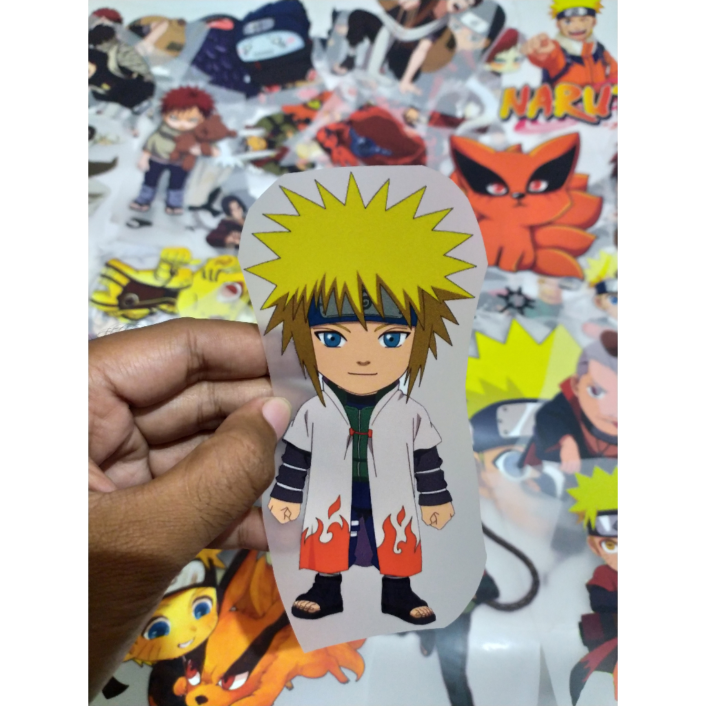 STIKER DTF TEMA NARUTO KARAKTER MINATO NAKIMAZE | Lazada Indonesia