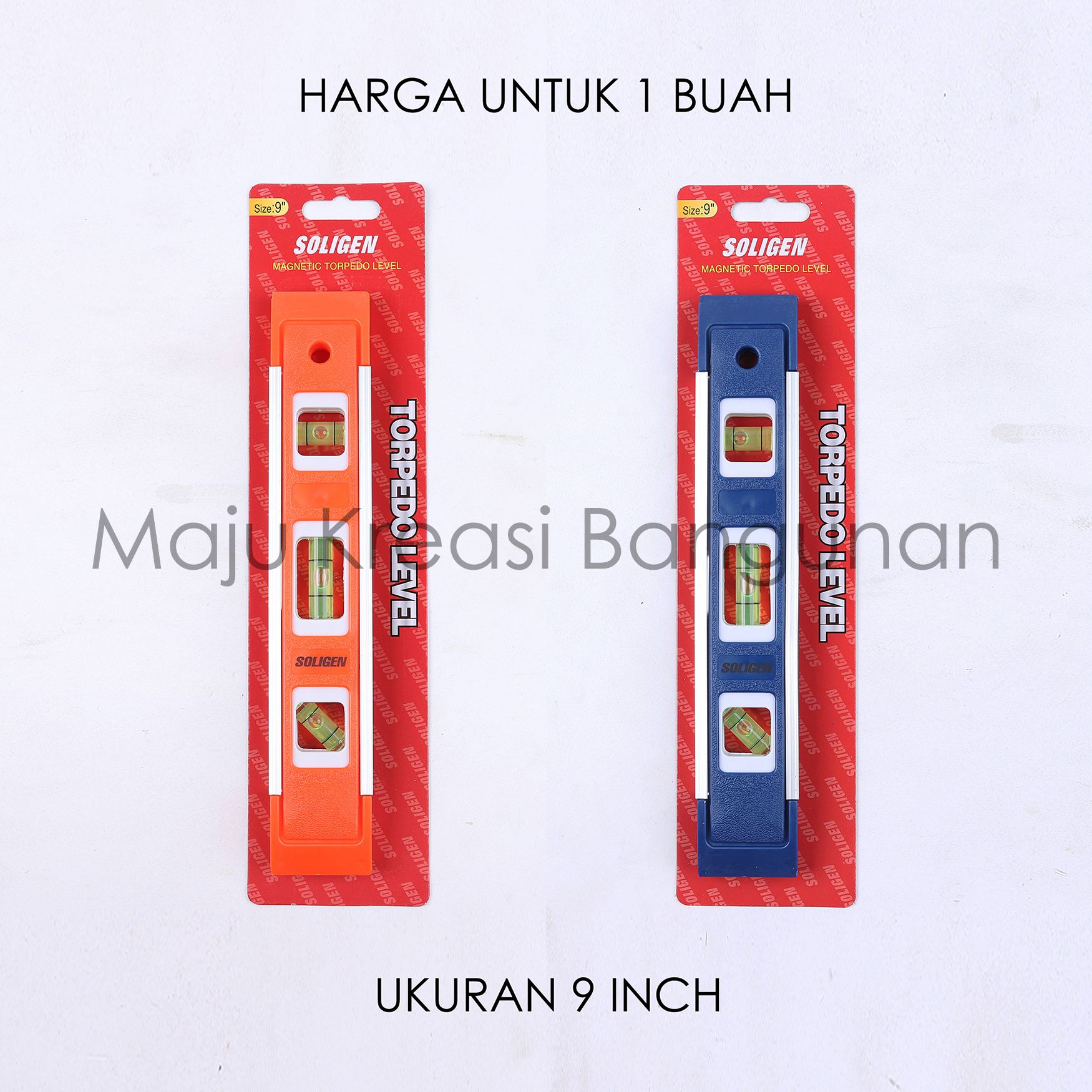 Waterpas Magnet Soligen 9 Inch Waterpass Mini 9Inch In Torpedo Level Alat Pengukur Kerataan ...