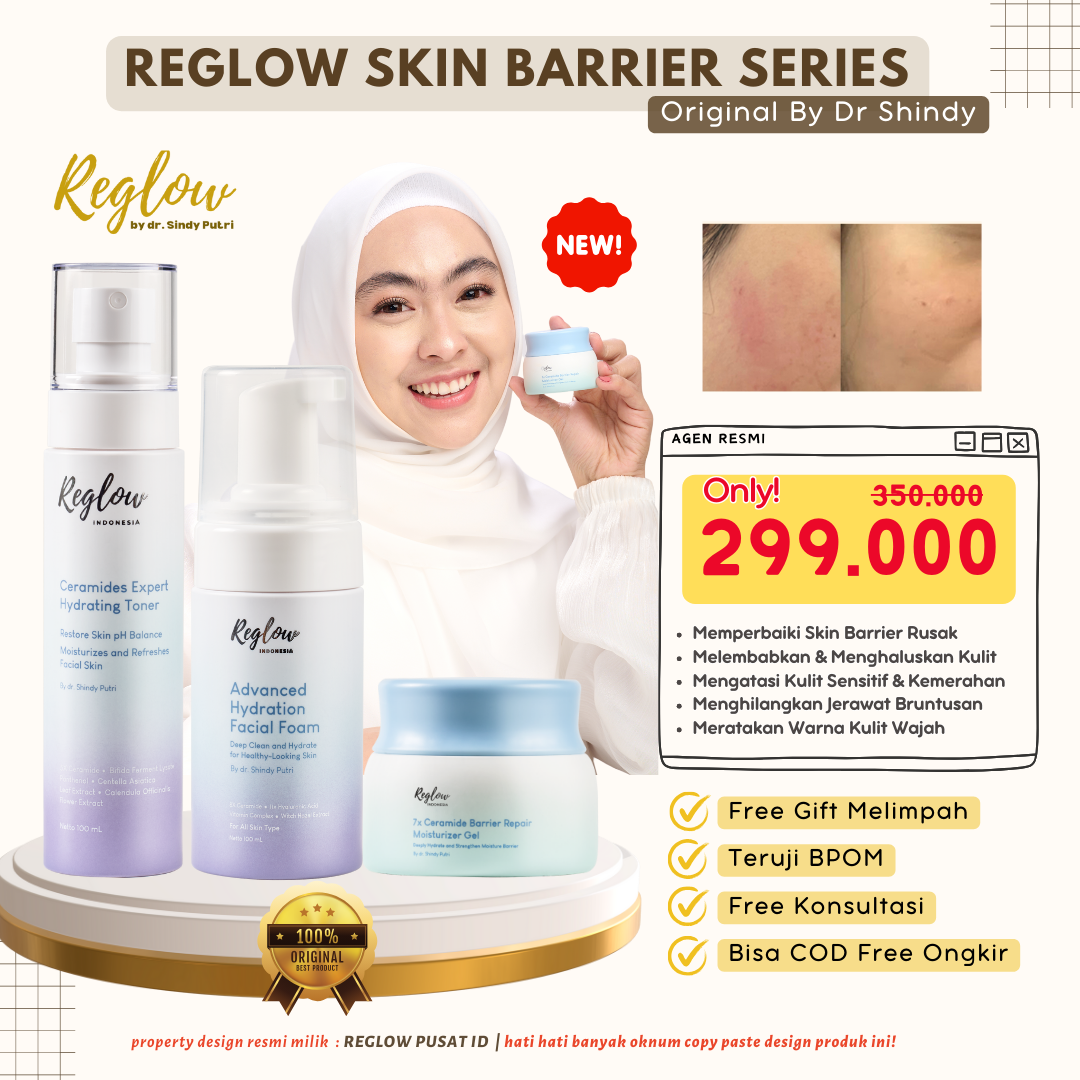 Reglow Skin Barrier Series Skincare Dr Shindy For Sensitive Skin ...