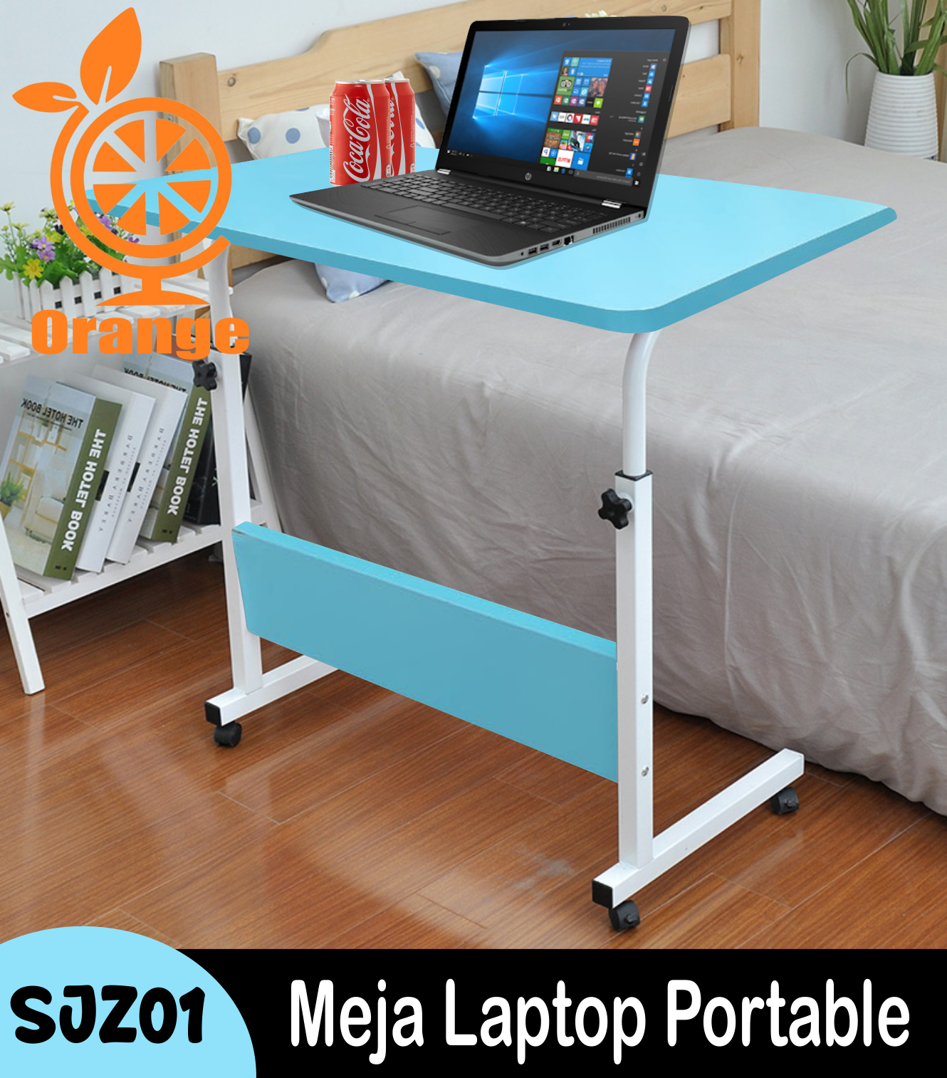 Meja Laptop Portable Lipat meja Kerja Belajar Minimalis meja Serbaguna ...