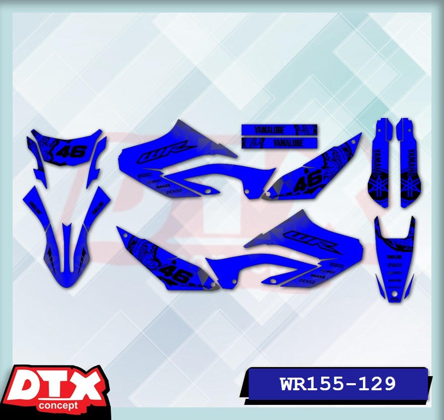 decal wr155 full body decal wr155 decal wr155 supermoto stiker motor ...