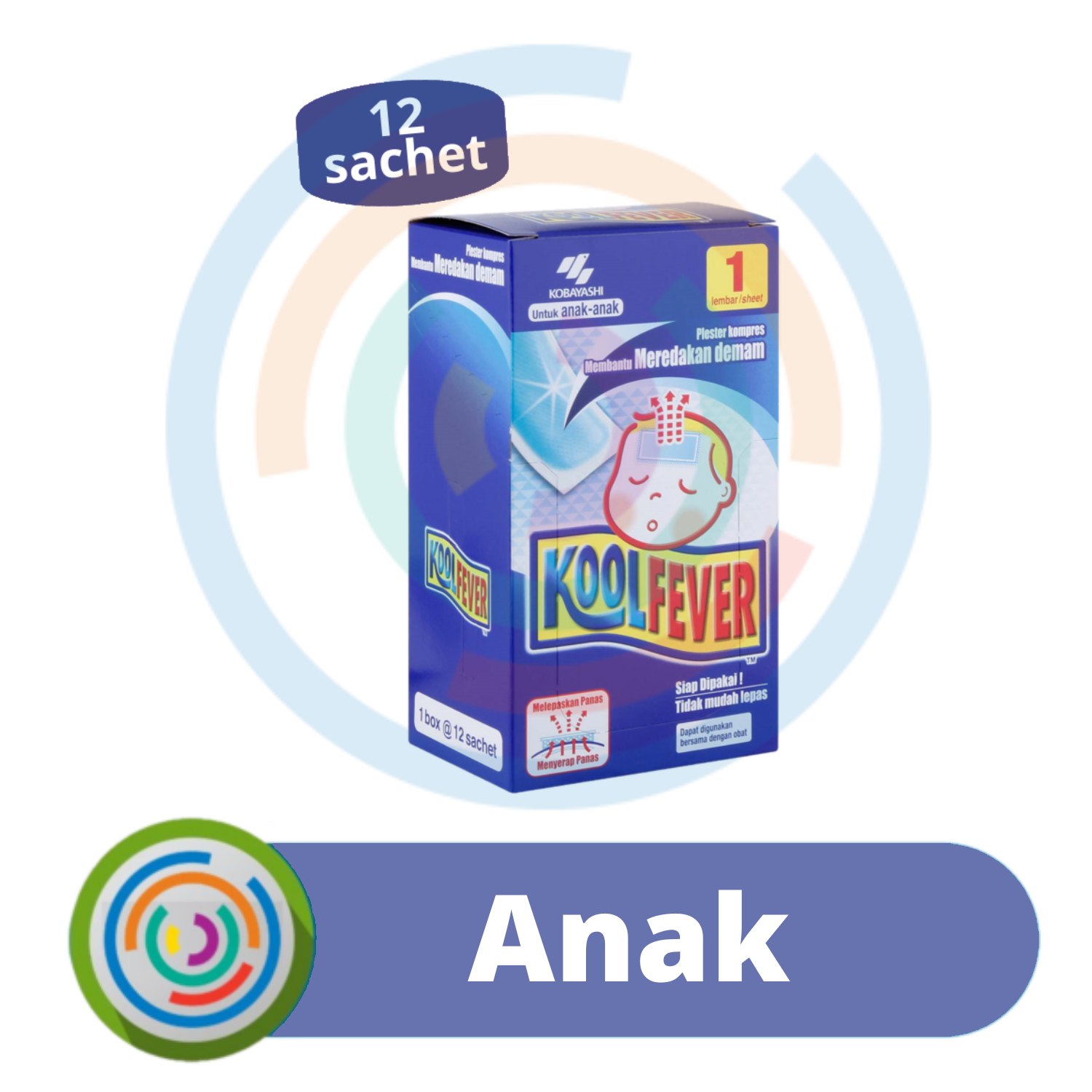 KOOL FEVER - PER BOX | BAYI | ANAK | DEWASA | KOOLFEVER | Lazada Indonesia