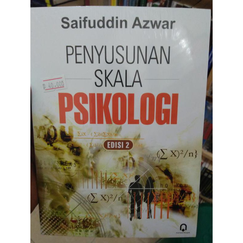 Buku ORIGINAL penyusunan skala psikologi (Saifuddin Azwar) Edisi 2 ...
