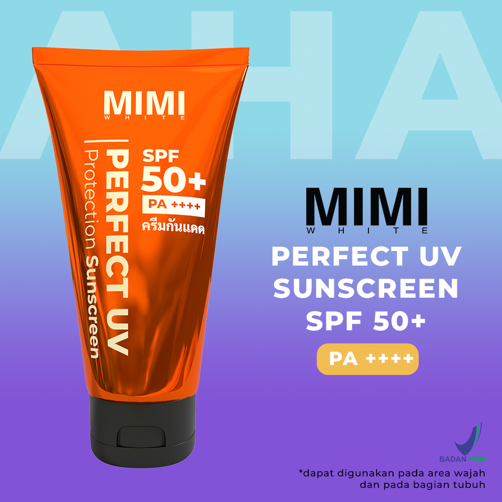MIMI WHITE Sunscreen Perfect UV Protection SPF 50 PA ++++ | Lazada Indonesia