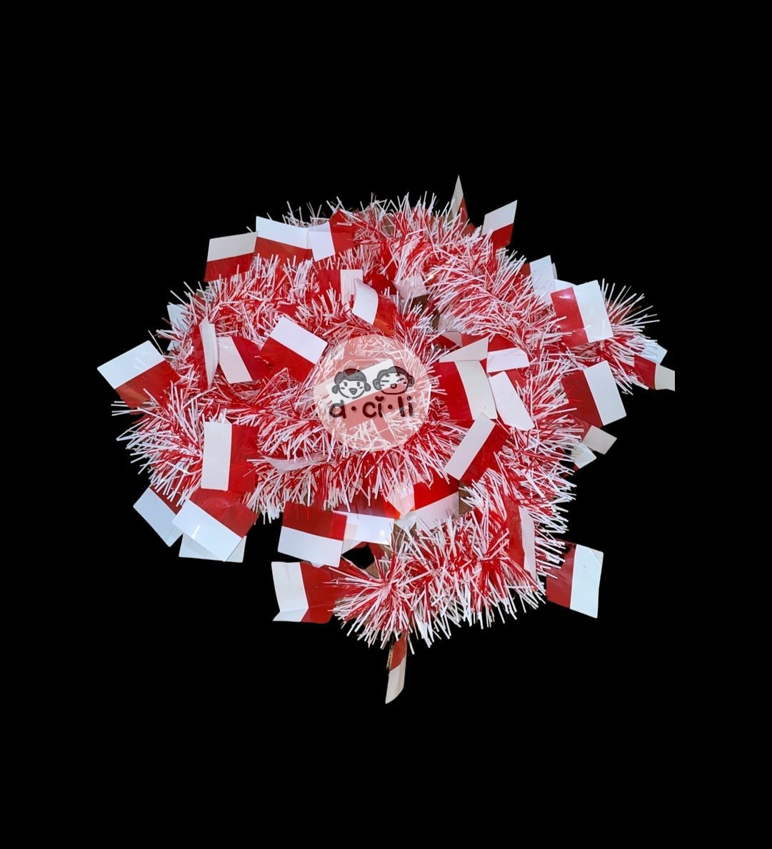 Tali Slinger Bulat Rumbai Merah Putih HUT RI Dirgahayu 17 Agustus ...